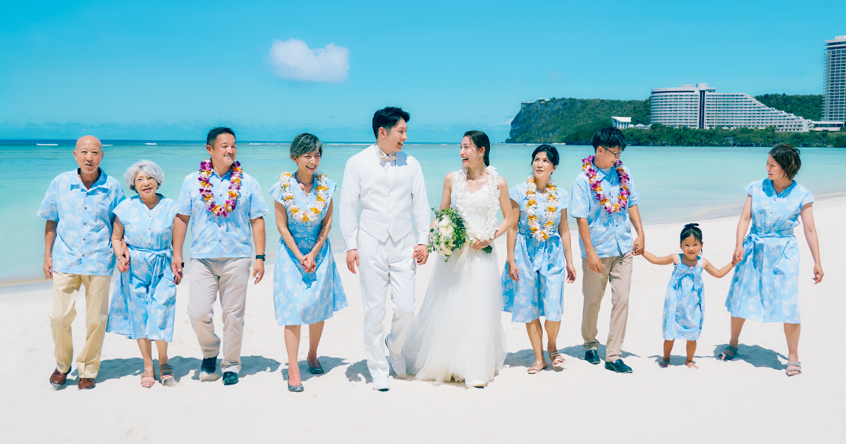グアム だんらん ウェディング